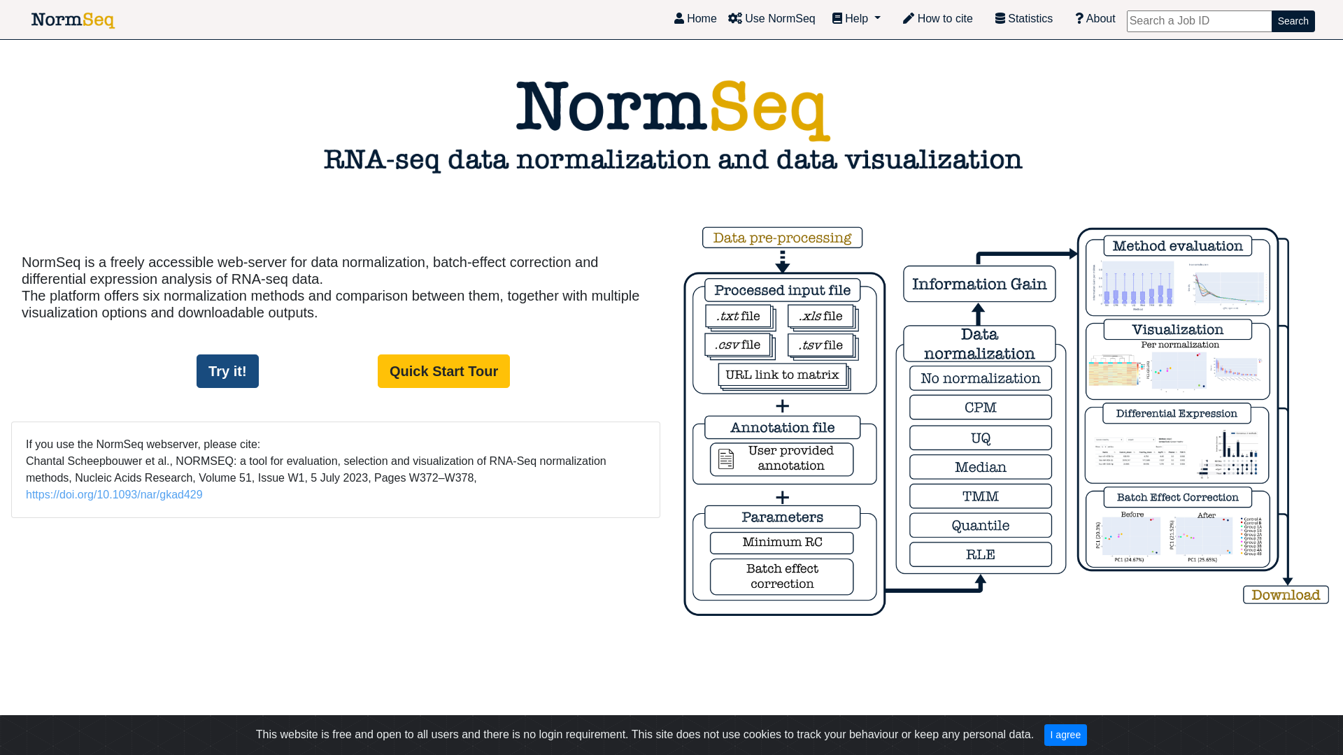 NormSeq: NORMSEQ: a tool for evaluation, selection and visualization of ...